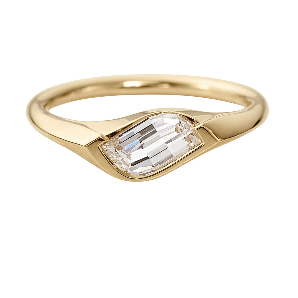 OOAK Flame Cut Diamond Engagement Ring – ARTEMER