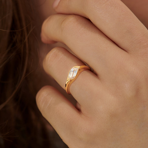 OOAK Flame Cut Diamond Engagement Ring – ARTEMER