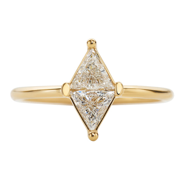 Rhombus Diamond Ring - Diamond Engagement Ring – ARTEMER